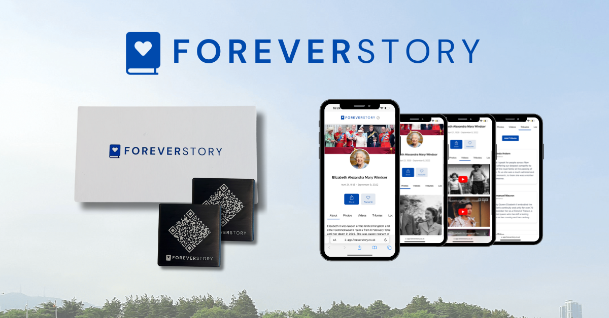 Forever Story | QR Code Digital Tribute